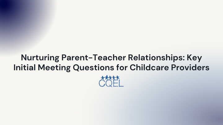 Key Meeting Questions for Childcare Providers